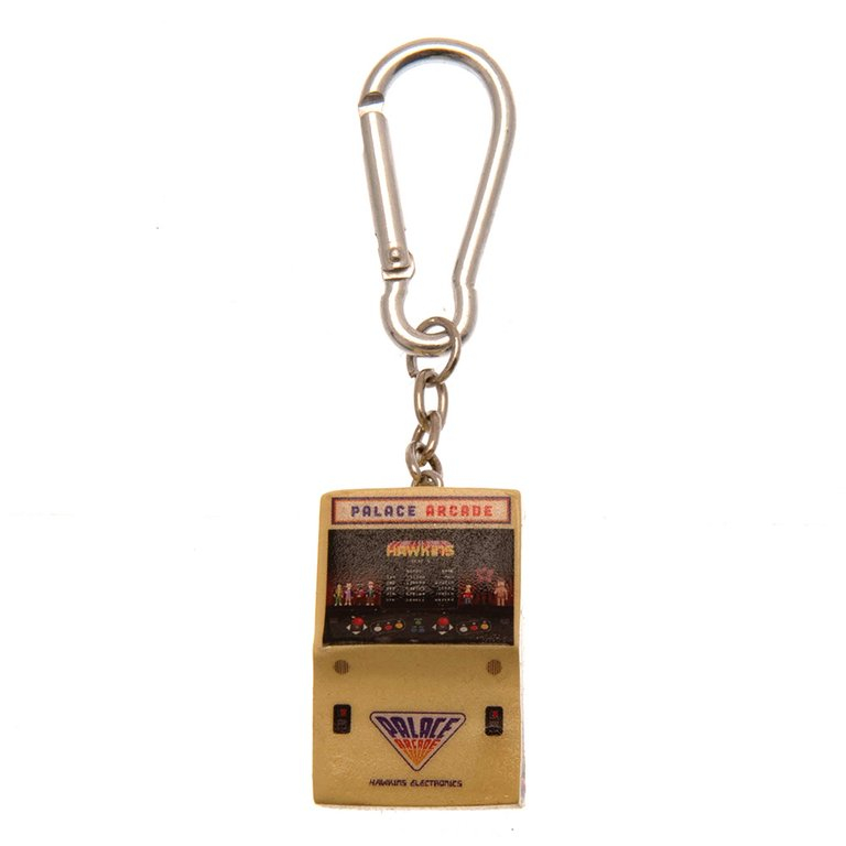 Stranger ThIngs (Arcade MachIne) PolyresIn KeychaIn