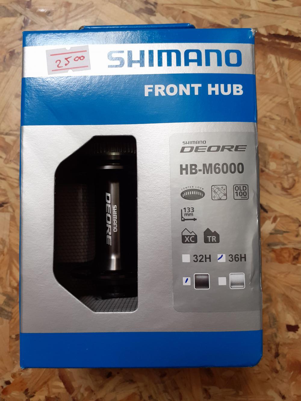 Prednja nabla SHIMANO Deore HB-M6000 36H