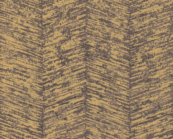 A.S. CRÉATION WALLPAPER «GRAPHICS, BROWN, GOLD, METALLIC» 386974