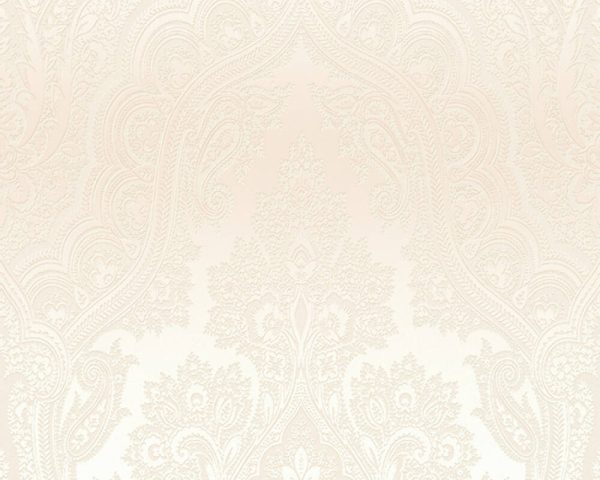 A.S. CRÉATION WALLPAPER «ORNAMENT, BEIGE, CREAM, METALLIC, WHITE» 387082