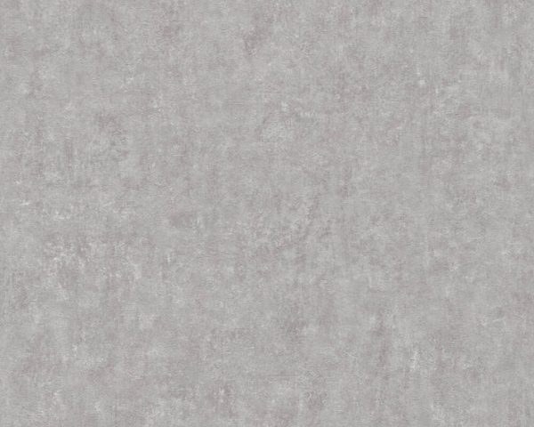 A.S. CRÉATION WALLPAPER «UNI, GREY» 386935