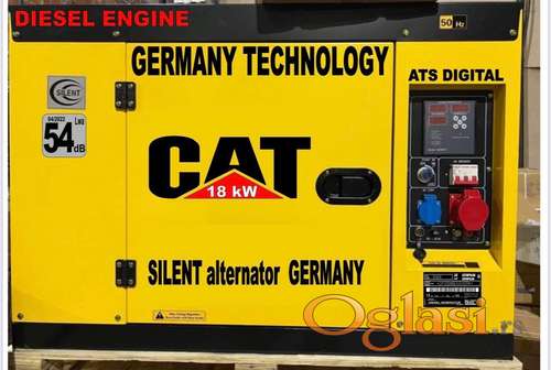 Agregat Cat 18kW sa automatikom besumni