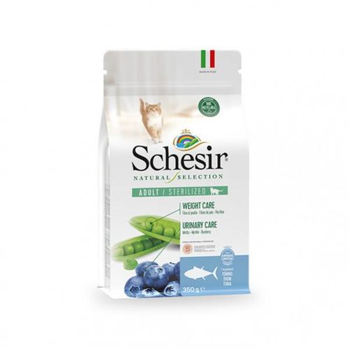 Schesir Dry Cat Natural Selection Sterilized Tunjevina, hrana za mačke 1.4 kg