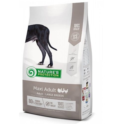 Nature's Protection Super Premium Maxi Adult Živina, hrana za pse 12 kg