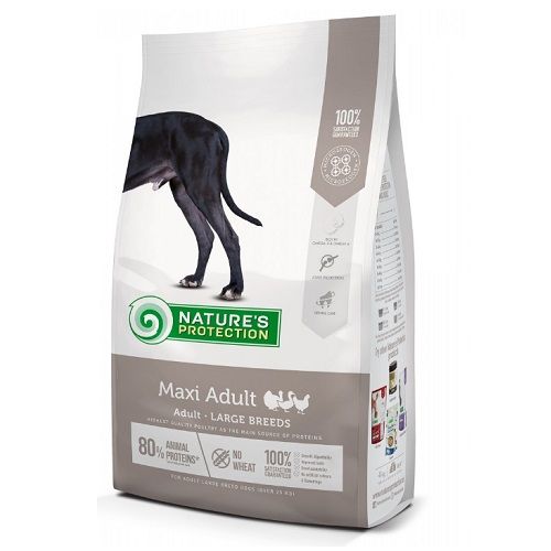 Nature's Protection Super Premium Maxi Adult Živina, hrana za pse 12 kg