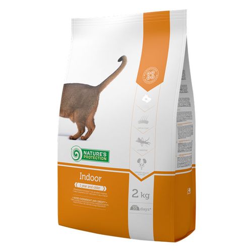 Nature's Protection Super Premium Adult Cat Indoor Živina, hrana za kućne mačke 2 kg