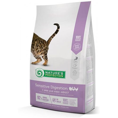 Nature's Protection Super Premium Cat Sensitive Digestion, hrana za mačke 2 kg
