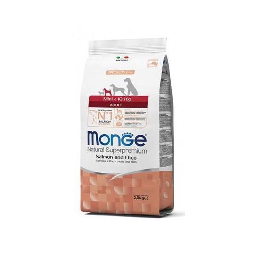 Monge Adult Mini Losos i Pirinač, hrana za odrasle pse 7.5 kg