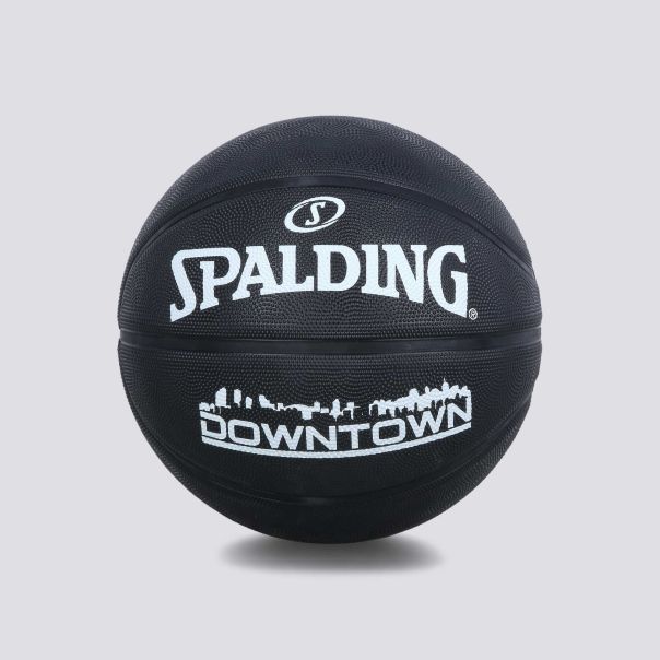 SPALDING Lopta downtown black 7