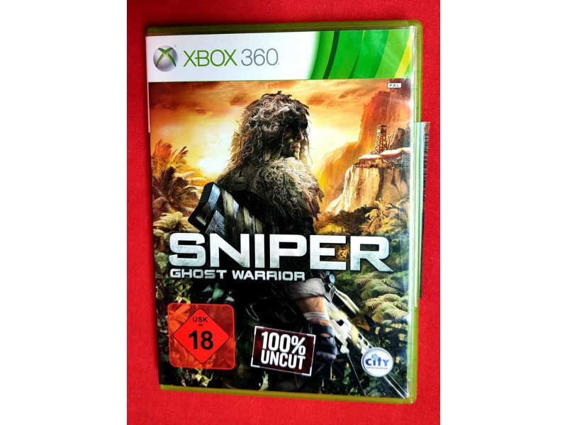 SNIPER Ghost Warrior / XBox 360 Originalna Igra