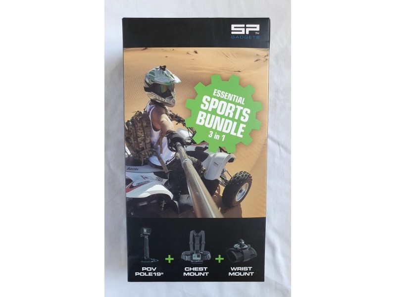 SP Gadgets Ezsential Sports 3 u 1 GoPro