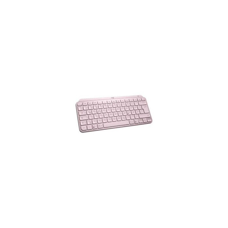 LOGITECH MX KEYS MINI WIRELESS ILLUMINATED KEYBOARD - ROSE - US