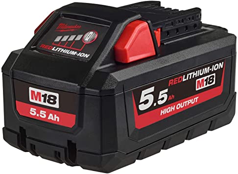 BATERIJA LI-ION 18V / 5.5Ah ‘HIGH OUTPUT’ MILWAUKEE M18HB5.5 - 4932464712