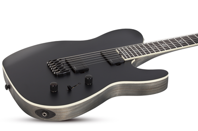 Schecter PT SLS Elite Evil Twin Satin Black (SBK) SKU #1342