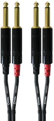Cordial CFU 1,5 PP nebalansirani kabl dual jack 6,3 mm