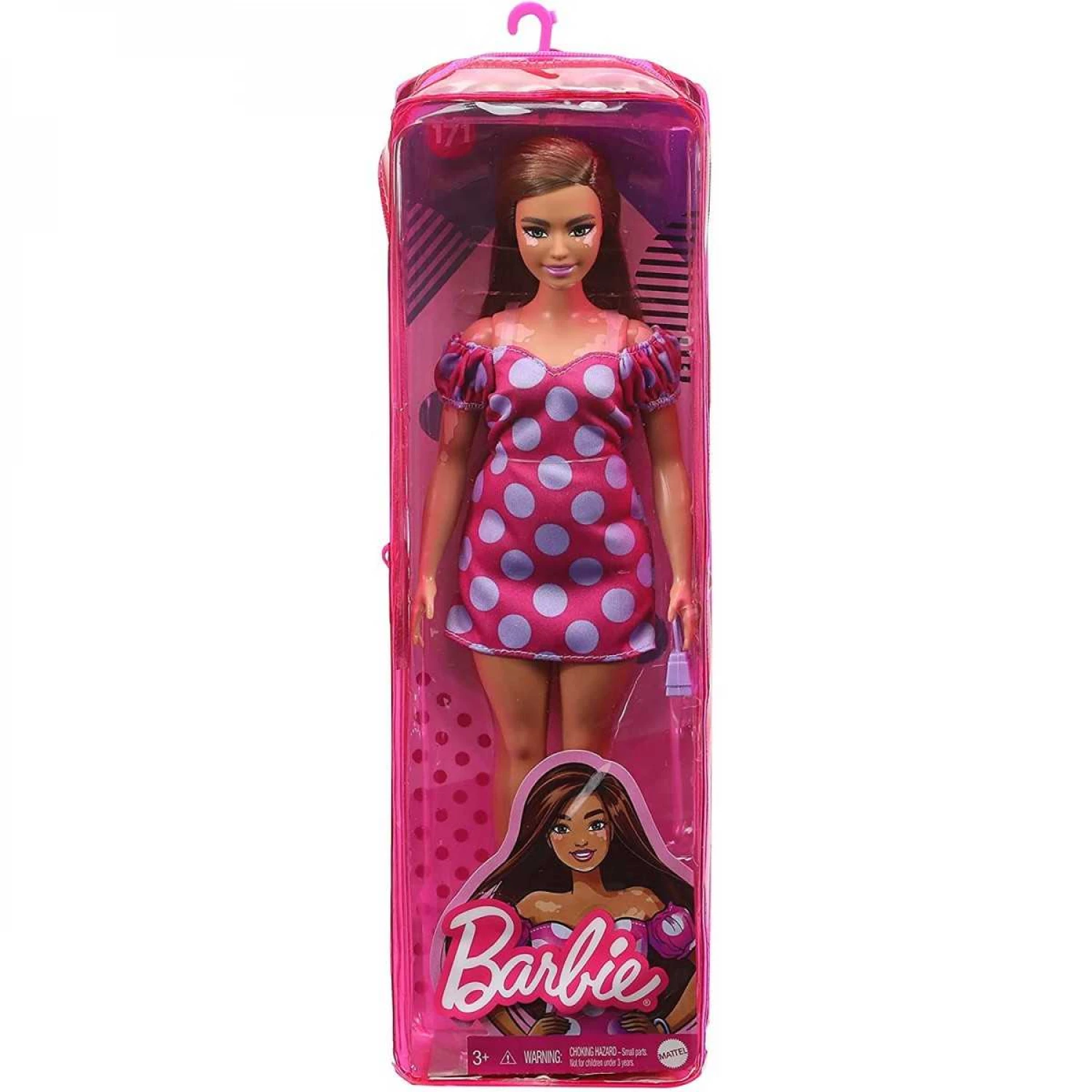 BARBIE LUTKA FASHIONISTAS TUFNASTA HALJINA GRB62