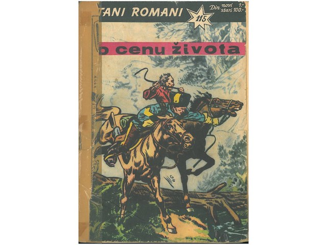 CRTANI ROMANI BROJ 115, PO CENU ZIVOTA