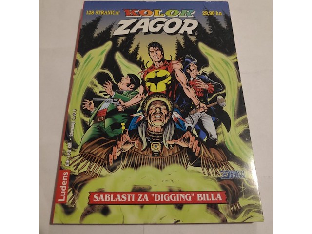 Zagor Kolor 6 Sablasti za`Digging` Billa