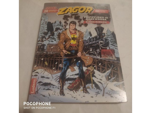 Zagor Maxi 37 Pripovijesti iz Darkwooda Šumski bubnjevi