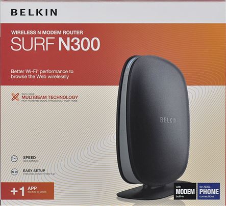 BELKIN wireles adsl ruter surf N300