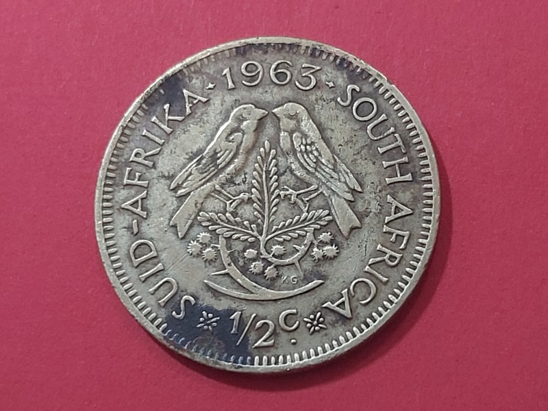 Južna Afrika - 1/2 cent 1963 god