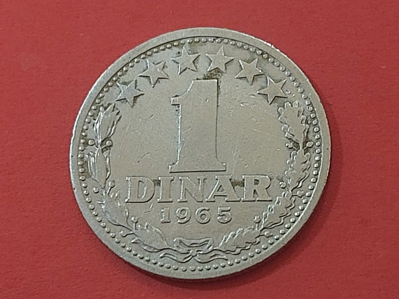 SFRJ - 1 dinar 1965 god