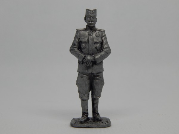 Suvenir FIGURA, metal, 60 mm, Veliki rat, vojvoda Petar Bojović