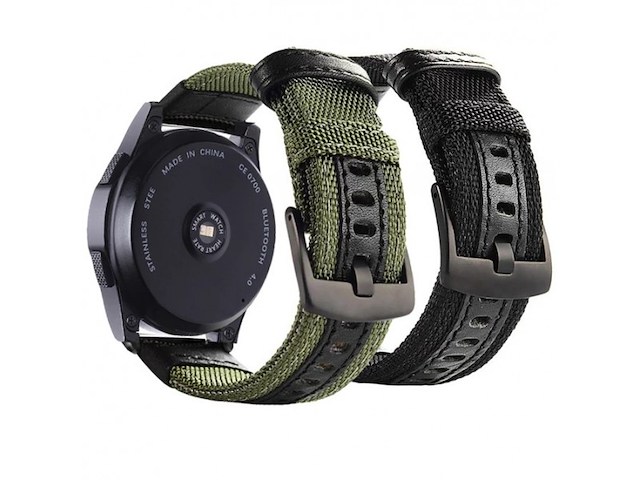 Platnena narukvica Galaxy Watch Huawei Watch 22mm i 20m