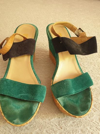 Sandale zenske italijanske zelene