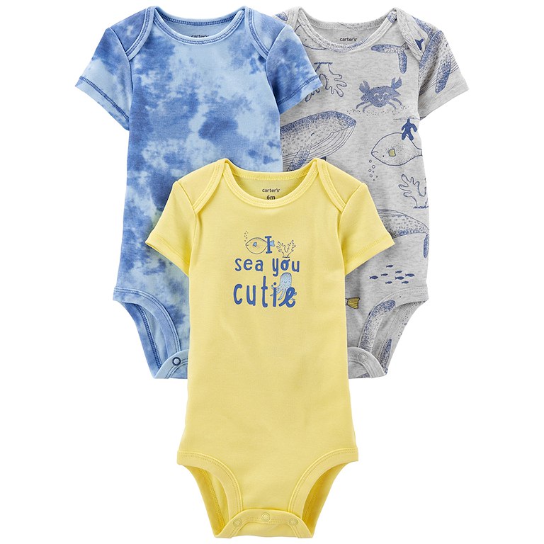 Carter's bodi za bebe dečake - set od 3 kom. L221N089010