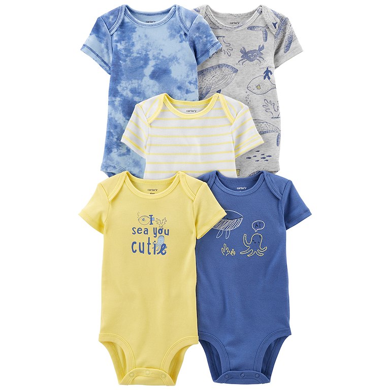 Carter's bodi za bebe dečake - set od 5 kom. L221N043010