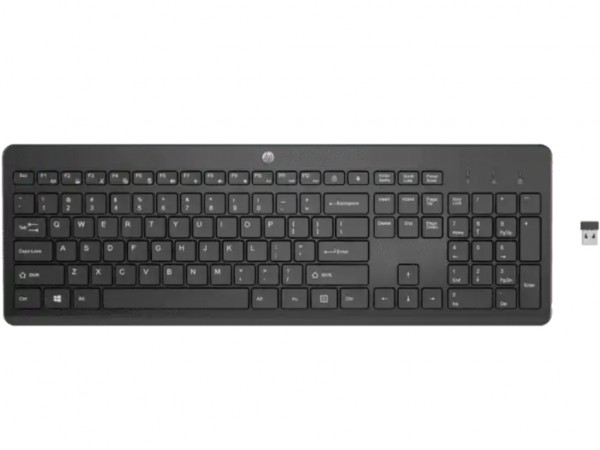 HP Tastatura 230 bežična, crna (3L1E7AA)