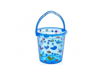 BABYJEM KOFICA ZA KUPANJE BEBE - BLUE TRANSPARENT OCEAN 92-13990