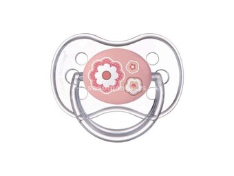 Canpol Orthodontic Baby Silikonska Varalica 18+M 22/567 "Newborn Baby" 1Kom - Flowers