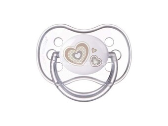 Canpol Orthodontic Baby Silikonska Varalica 18+M 22/567 "Newborn Baby" 1Kom - Hearts