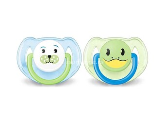 Avent Varalica Orthodontic 2/1 Zivotinje 6-18M (Kornjaca I Kuca)