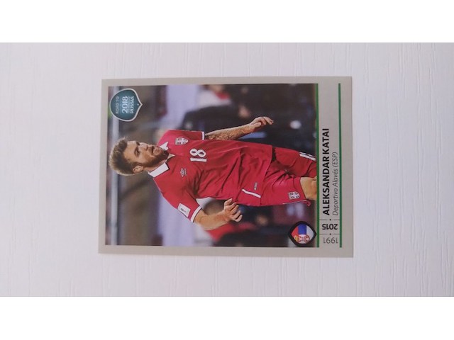 Panini Road to Russia 2018 sličica broj 206