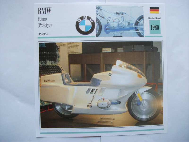 Bike card BMW FUTURO-PROTOTYP GER 1980
