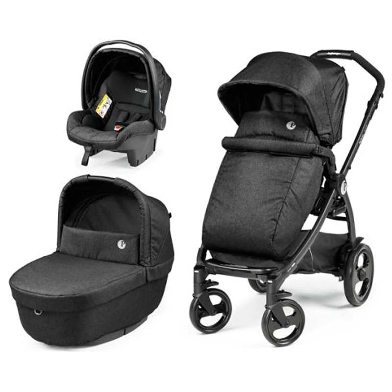 Peg Perego kolica za bebe 3u1 Futura Ardesia, 0m+