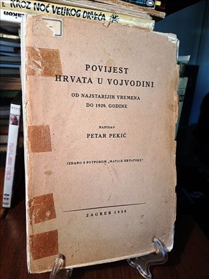 Povijest Hrvata u Vojvodini - Petar Pekić