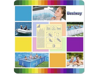 BestWay Samoplepljive zakrpe za bazen6,5x6,5cm