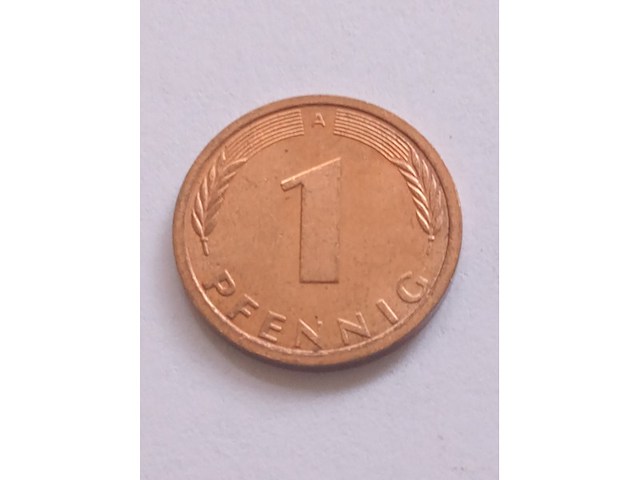 1 Pfennig 1991.g - A - Nemačka -