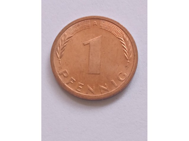 1 Pfennig 1995.g - A - Nemačka - LEPA Kovanica -