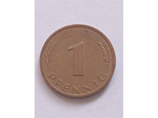 1 Pfennig 1980.g - D - Nemačka -