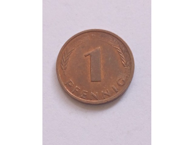 1 Pfennig 1989.g - D - Nemačka -