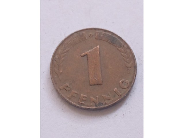 1 Pfennig 1948.g - G - Nemačka -