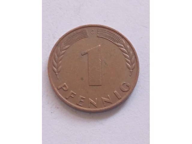 1 Pfennig 1966.g - G - Nemačka -