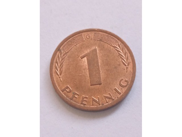 1 Pfennig 1977.g - G - Nemačka -