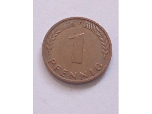 1 Pfennig 1966.g - F - Nemačka -