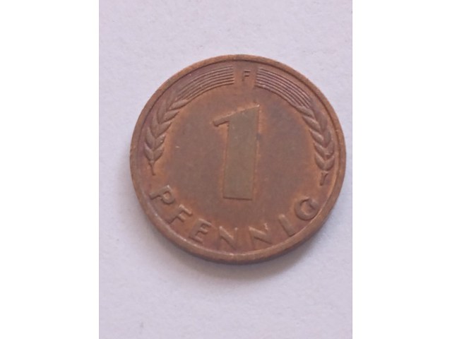 1 Pfennig 1970.g - F - Nemačka -